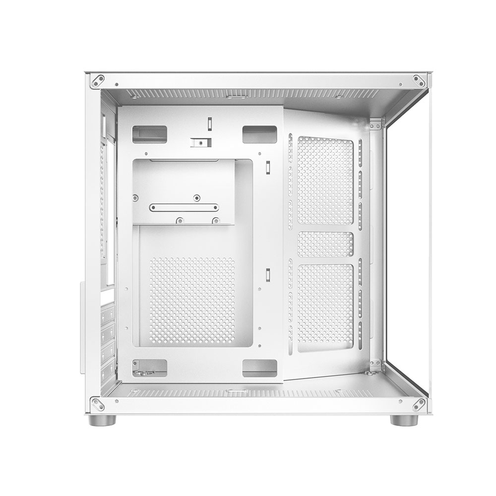 Gabinete A8 Gs-7950 Tg Fans X5 Argb White Sentey | HYPERGAMING