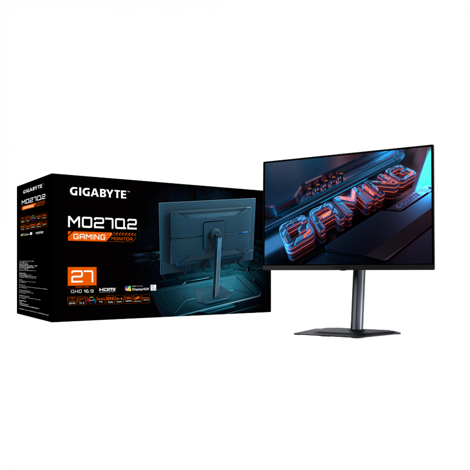 MONITOR 27 GAMER GIGABYTE MO27Q2-SA 240HZ | Megasoft Argentina