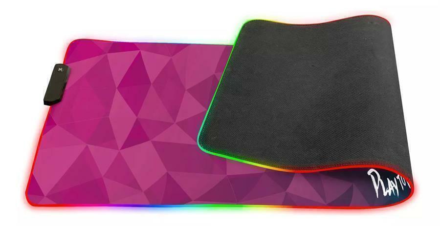 Mouse pad Gamer Rgb Xl 800 X 300 X 4 Mm 7 Modos De Luz | Megasoft Argentina