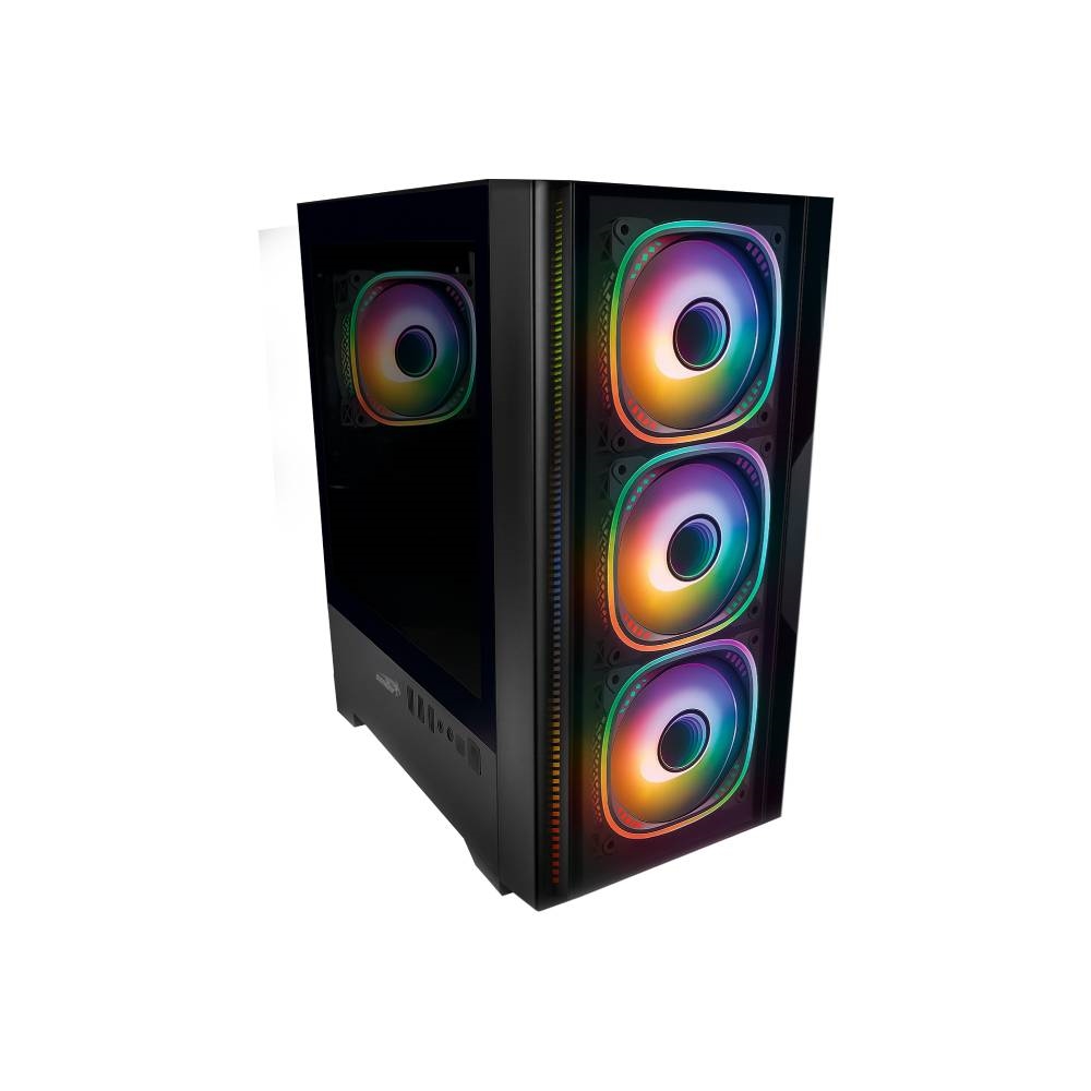 GABINETE GAMER SENTEY T15 4 FAN COOLER ARGB | Megasoft Argentina