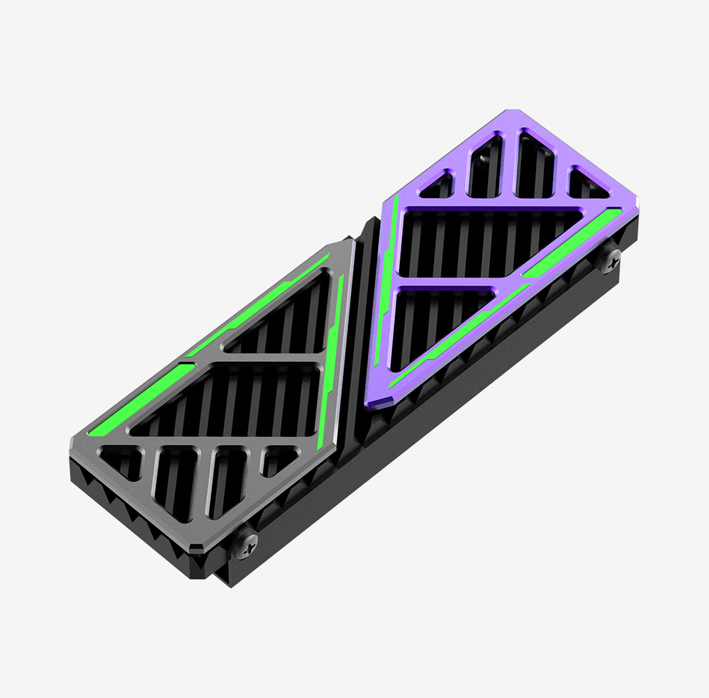 Disipador M2 Nvme 2280 Ssd. Con Pad Térmico . Para Disco M2 | Megasoft ...