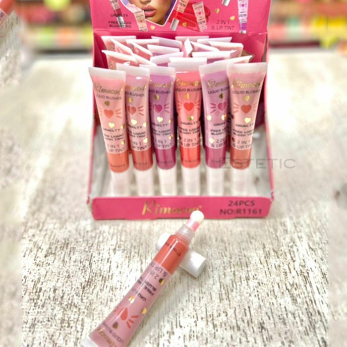 Rubor Liquido + Labial C/Aplicador Lippie Puff Rimocoo | Estetic Make ...