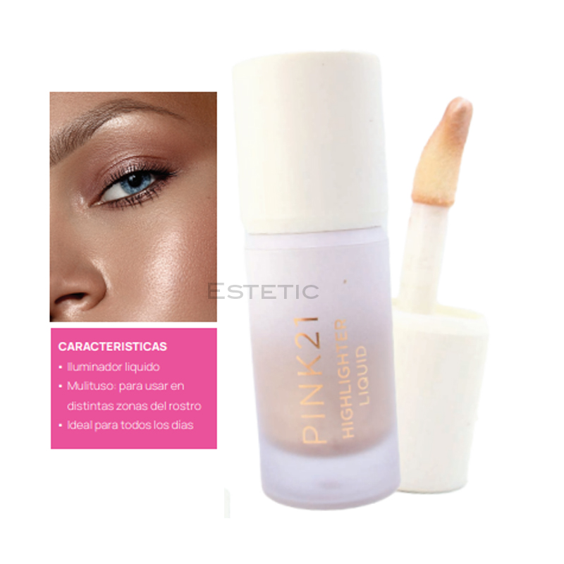 Iluminador Liquido Multiuso Plumon Pink 21 | Estetic Make Up - Maquillaje por Mayor en Argentina ...
