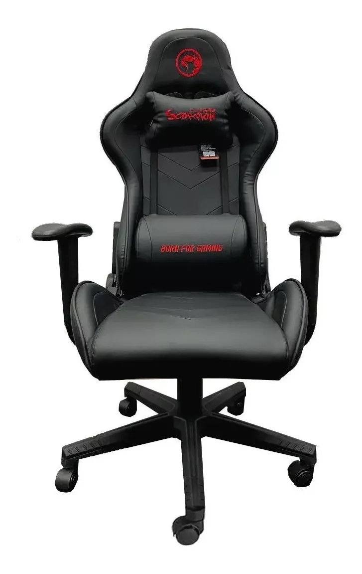 Silla Gamer Scorpion Marvo CH-106 Premium Regulable Negra