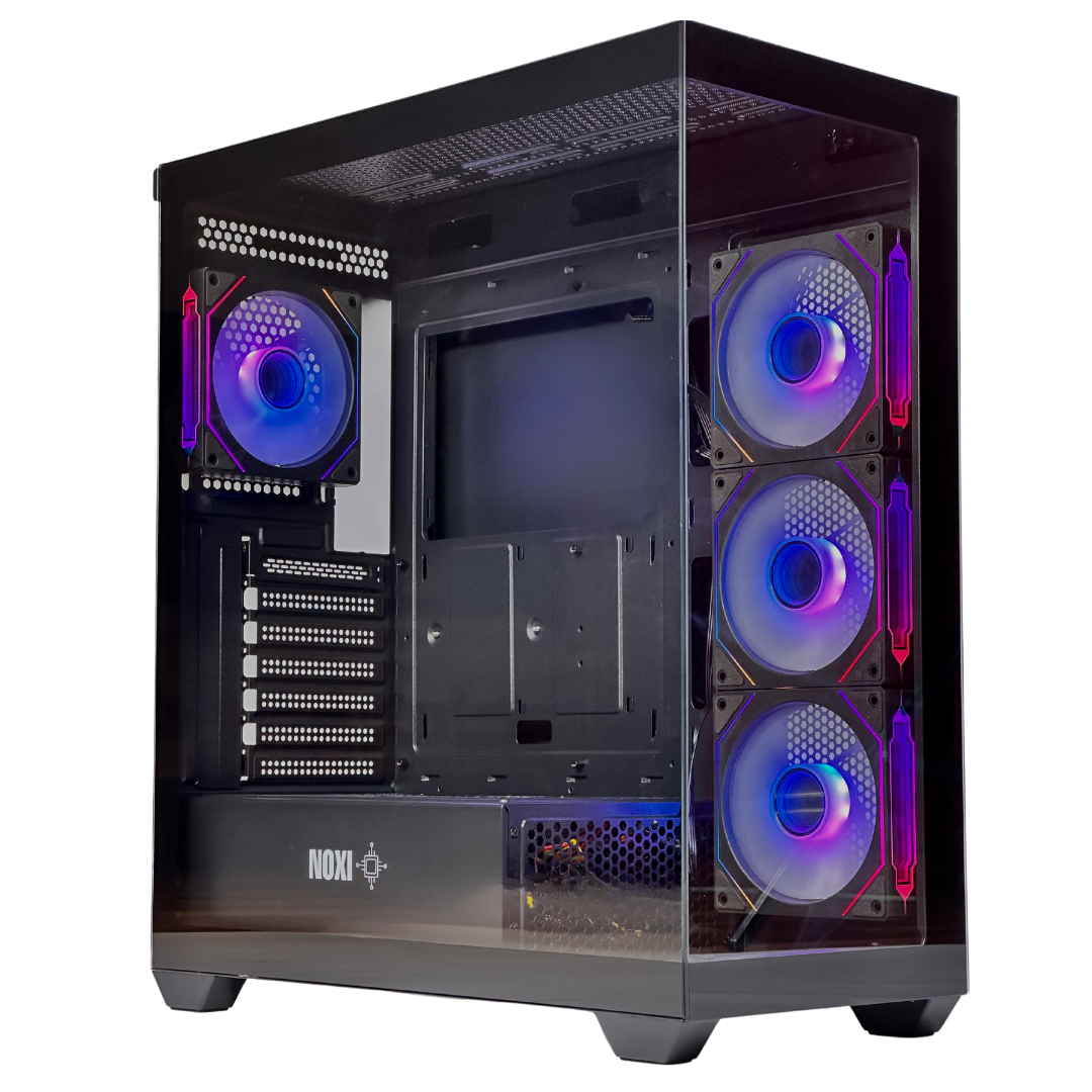 Gabinete Noxi Gaming Kuma 4 Fans Black | Noxie Store