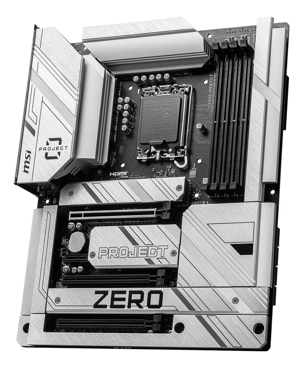 MOTHER MSI (1700) Z790 PROJECT ZERO WIFI | Crosshair Gaming Computacion