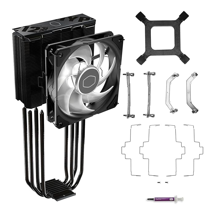 Refrigeracion Cooler Micro HYPER 212 RGB BLACK 212 RGB EDITION BLACK ...