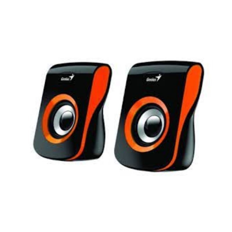 Parlante 2.0 GENIUS SP Q180 Q180 NARANJA | PC Store Computacion