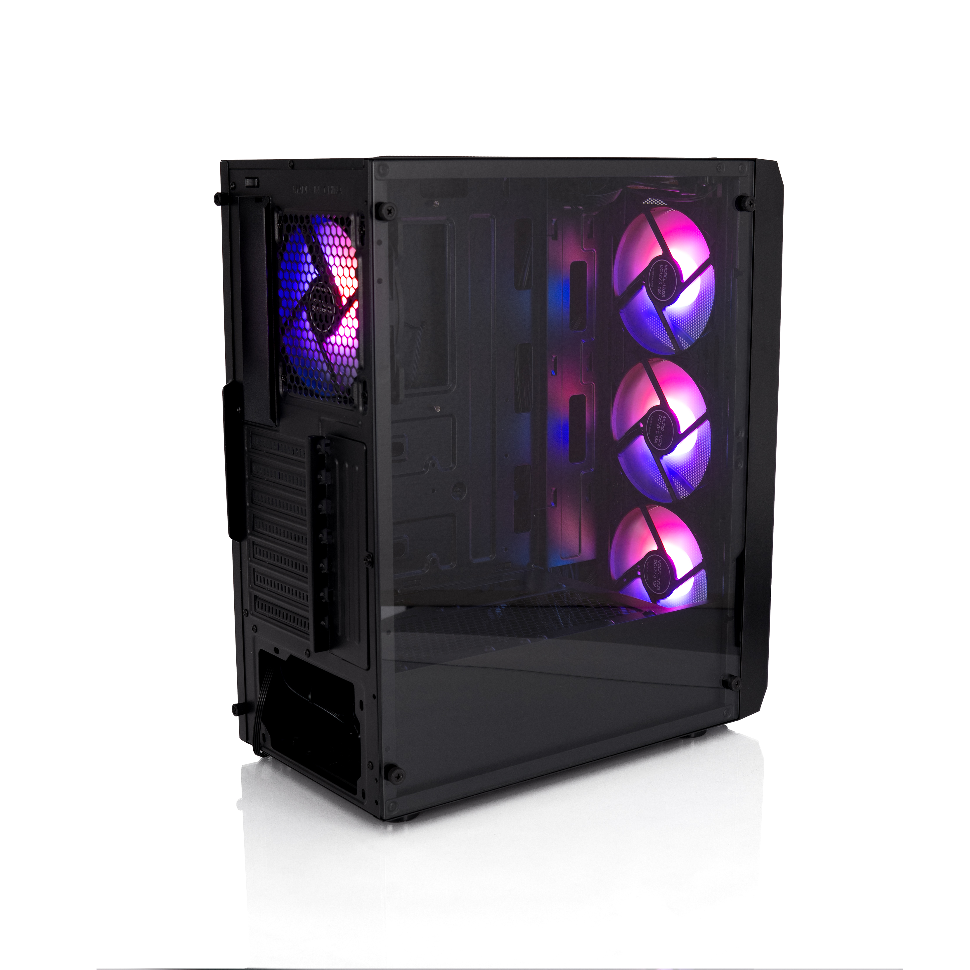 Gabinete Merx Octopus 4 Cooler Black | 710 Technology