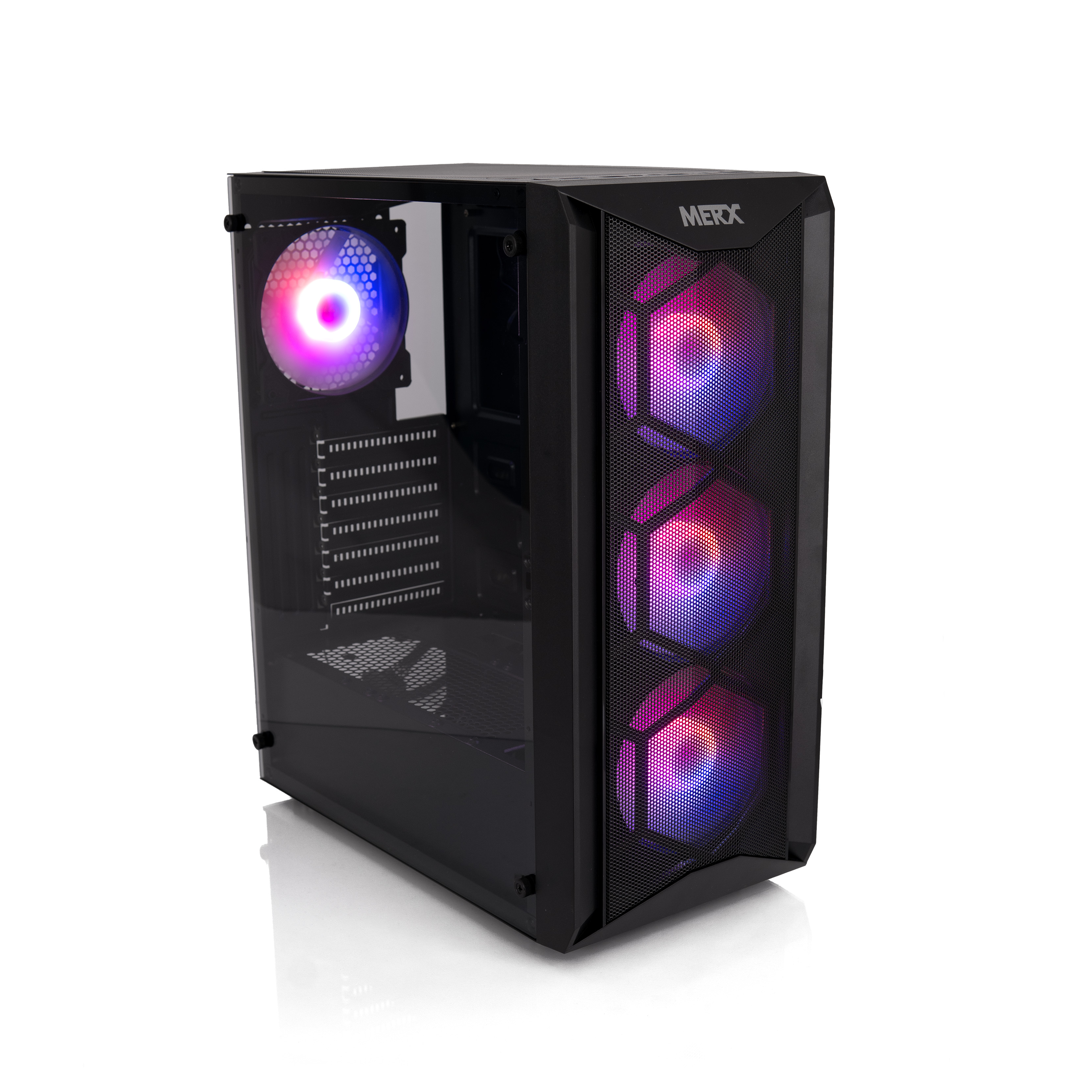 Gabinete Merx Octopus 4 Cooler Black | 710 Technology
