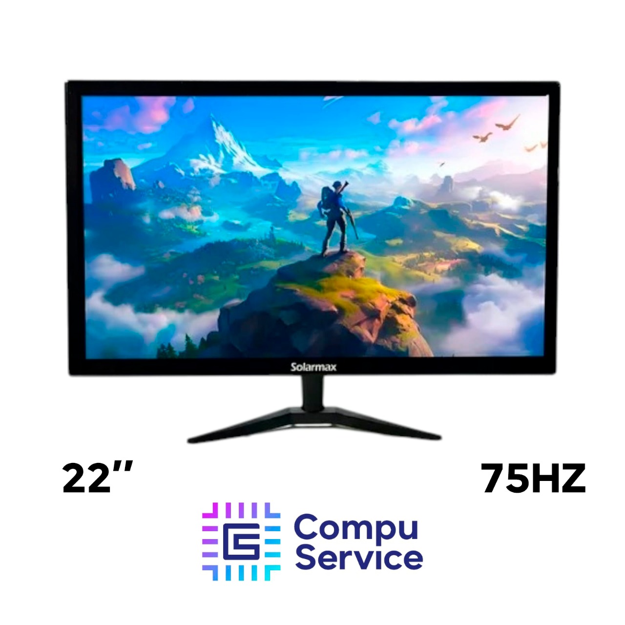 MONITOR SOLARMAX 22" FULL HD | Compu Service