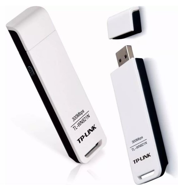 Placa de Red WiFi USB TP - Link WN821N 300Mbps | Black Placa de Red WiFi USB TP - Link WN821N 300Mbps | Black