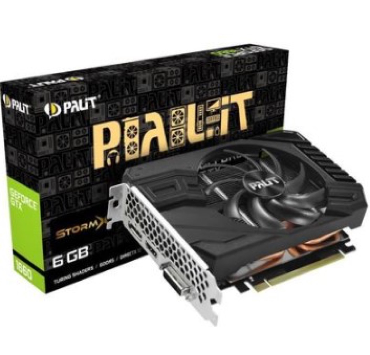 VGA Palit GTX 1660 Ti 6 GB | Black