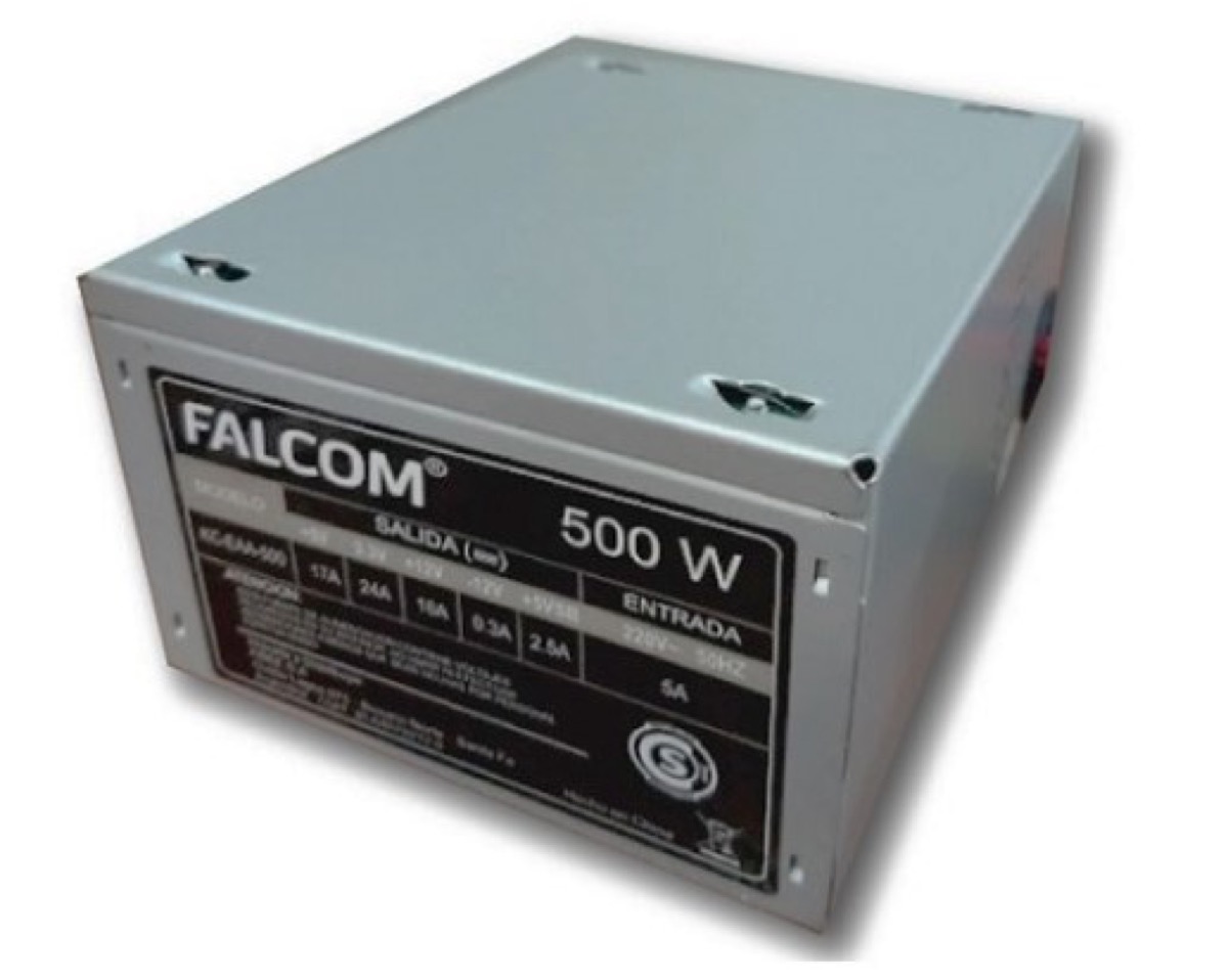 Fuente Falcom 500w KIT | Black