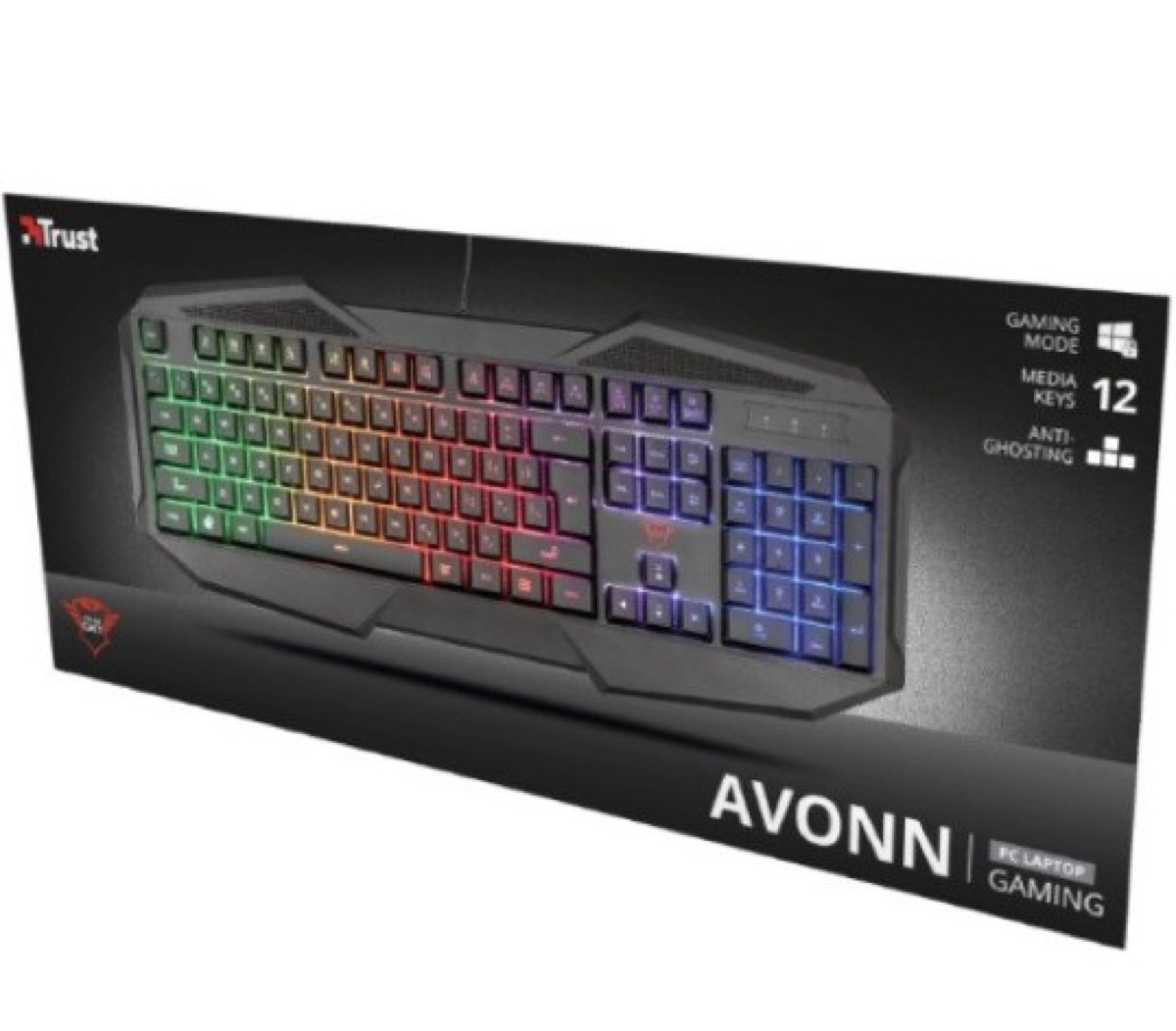 Teclado Trust Avonn RGB