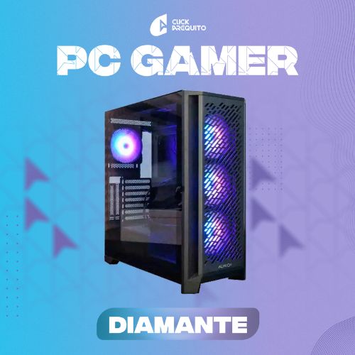 Pc Gamer Diamante Ryzen 5 5500 | Rtx 4060 | 16Gb Ram | 480Gb SSD ...