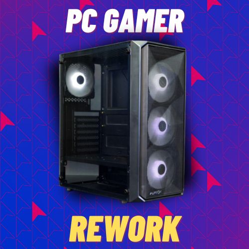 Pc Gamer Rework Intel Core i3 10105F | Gtx 1650 | 16Gb Ram | 500Gb SSD | Click Arequito