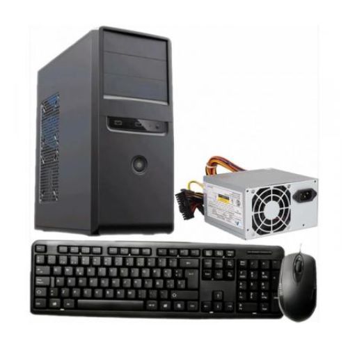 Gabinete Kit Performance Kitx3 Con Fuente 500w Teclado Y Mouse | Click Arequito