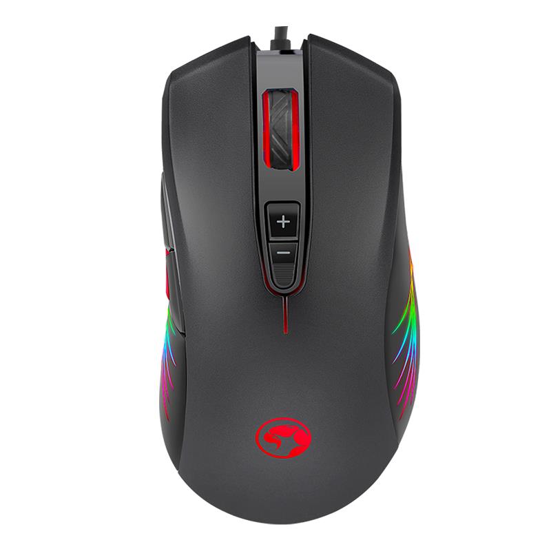 MOUSE GAMING MARVO M519 12000 DPI OPTICO RGB | Crosshair Gaming Computacion