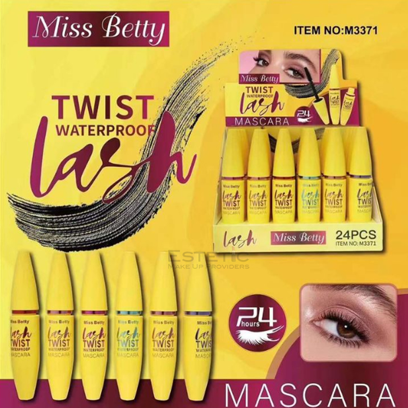 Mascara Pesta?as Lash Twist Waterproof Miss Betty | Estetic Make Up - Maquillaje por Mayor en ...