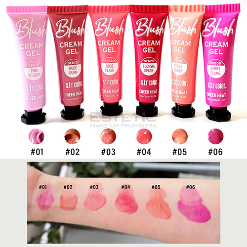Rubor Cream Gel SFR Color Profesional | Estetic Make Up