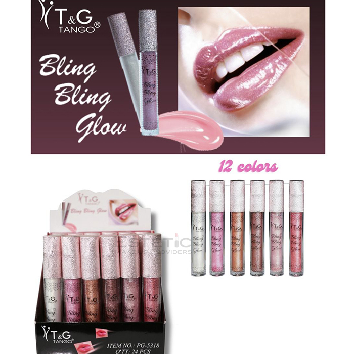 Lip Gloss Destellos Bling Bling Glow T&G Tango | Estetic Make Up ...