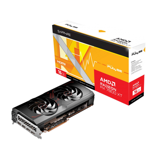 PLACA DE VIDEO SAPPHIRE PULSE RX 7800 XT 16GB D6 | Hunter Gaming
