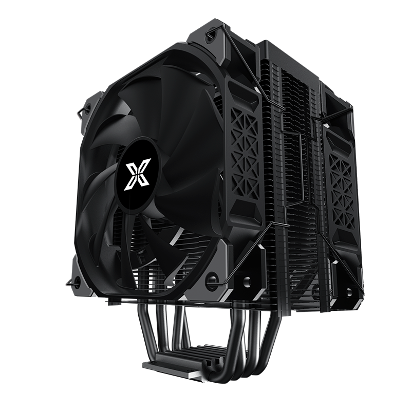 Cooler Cpu Air Killer Twin Black Xigmatek (12 Gen Ready) | HYPERGAMING
