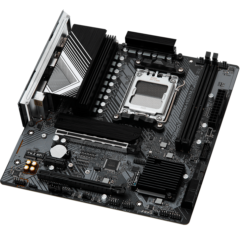 Mother B650m-hdv-m2 Asrock Am5 | HYPERGAMING