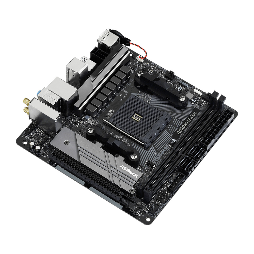 Mother A520m-itx-ac Wifi Asrock Am4 | HYPERGAMING