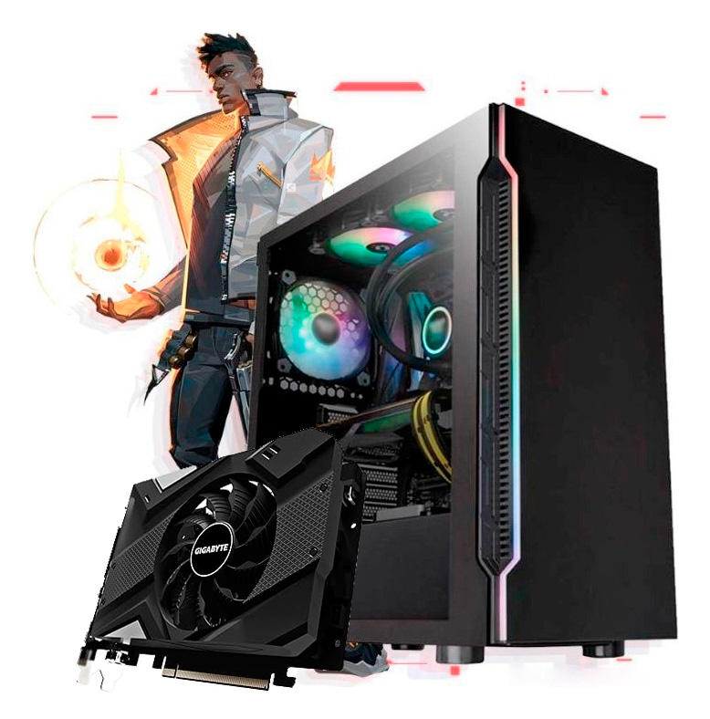 Pc Armada Gamer Intel Core I3 10105f 16gb Nvidia Gtx1650 | Megasoft Argentina