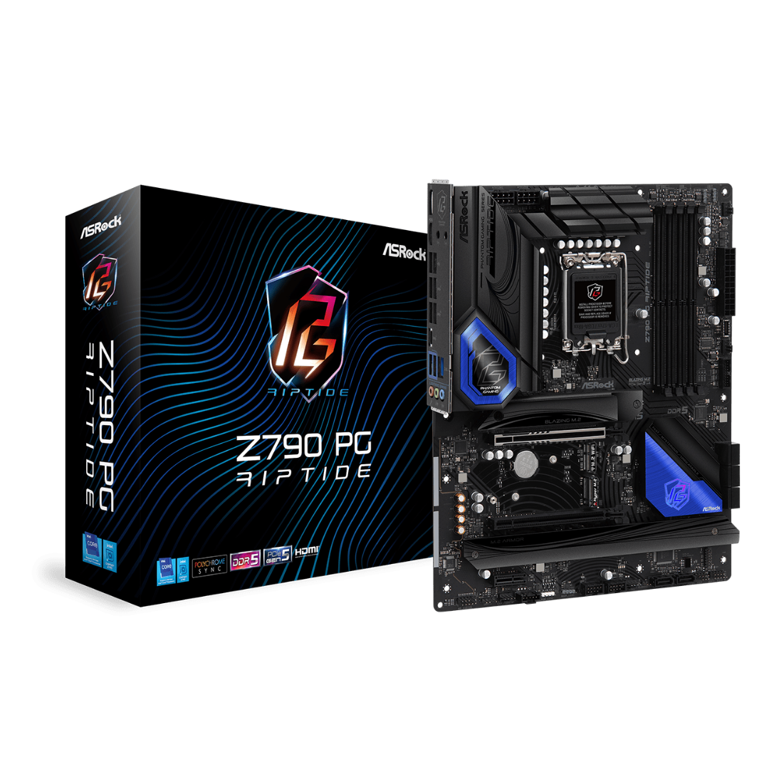 Mother Asrock Z790 Pg Riptide Ddr5 Lga1700 Ddr5 | Noxie Store