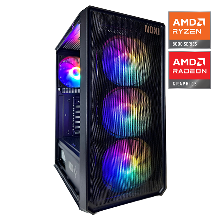 Noxi Gaming Pc Amd Ryzen 5 8600g | 16 Gb | 480gb Ssd | Noxie Store
