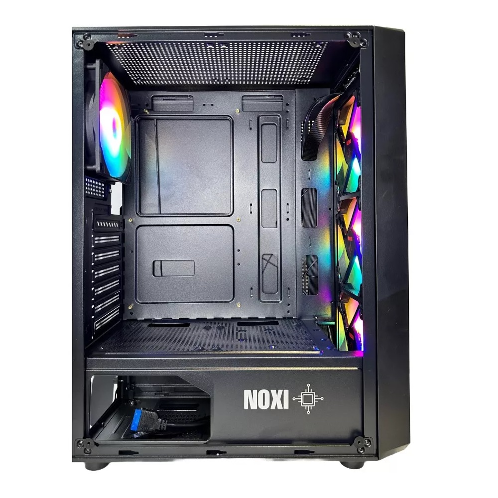 Gabinete Noxi Flare Rgb 4x120mm Fan | Noxie Store